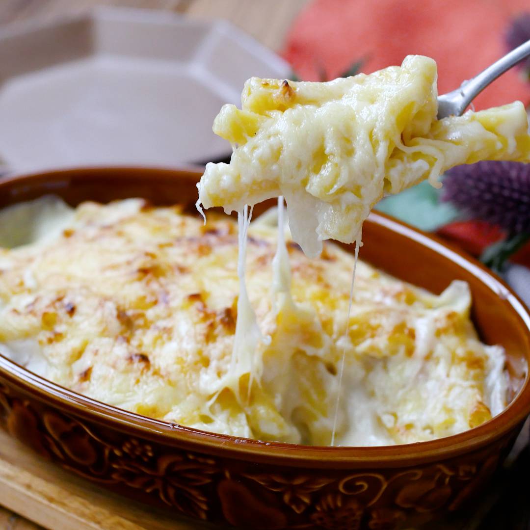 振るだけホワイトソースで！簡単グラタン - macaroni