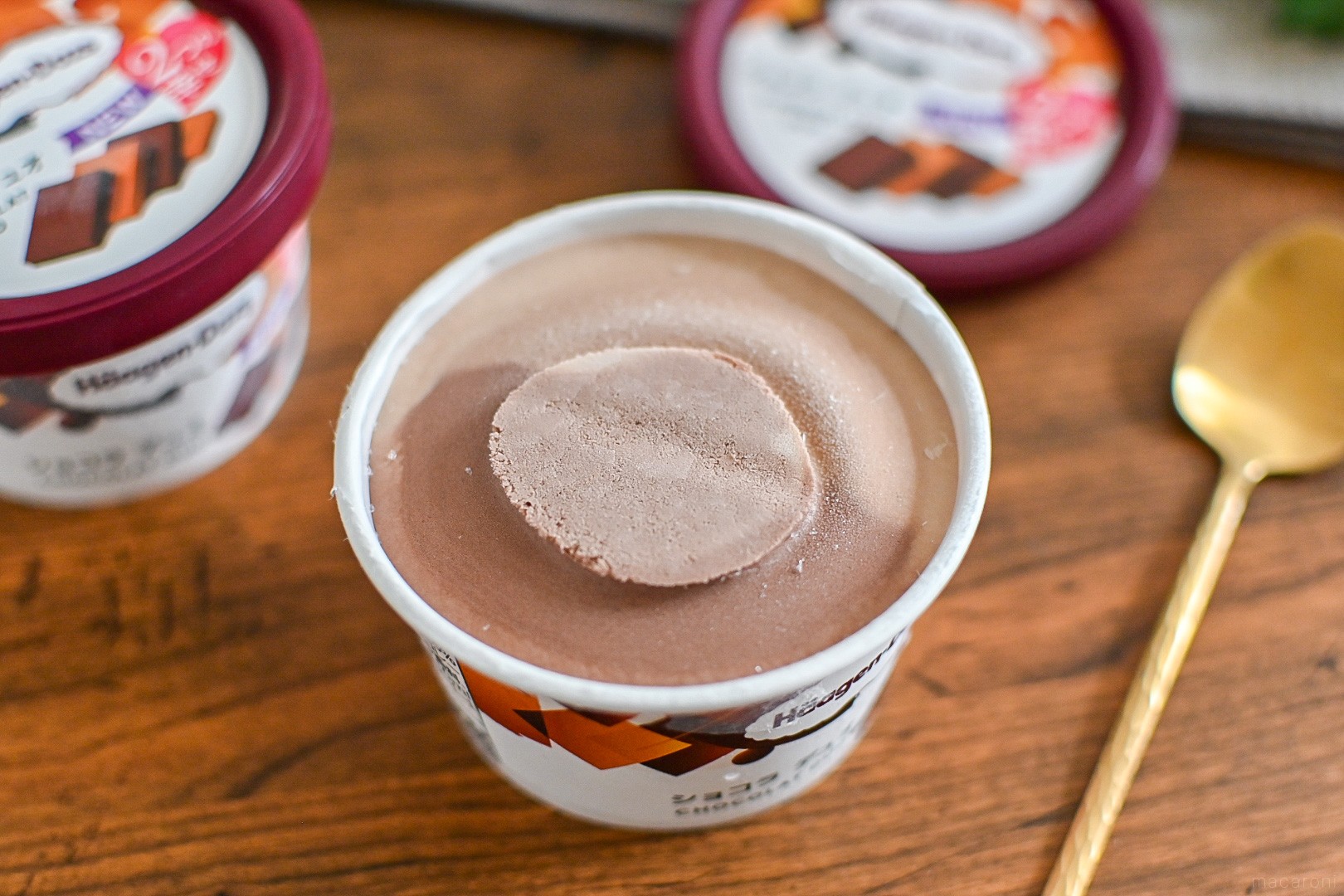 ハーゲンダッツ通年販売新作「ショコラデュオ」。2種のチョコをひとつに凝縮したリッチな味わい Macaroni