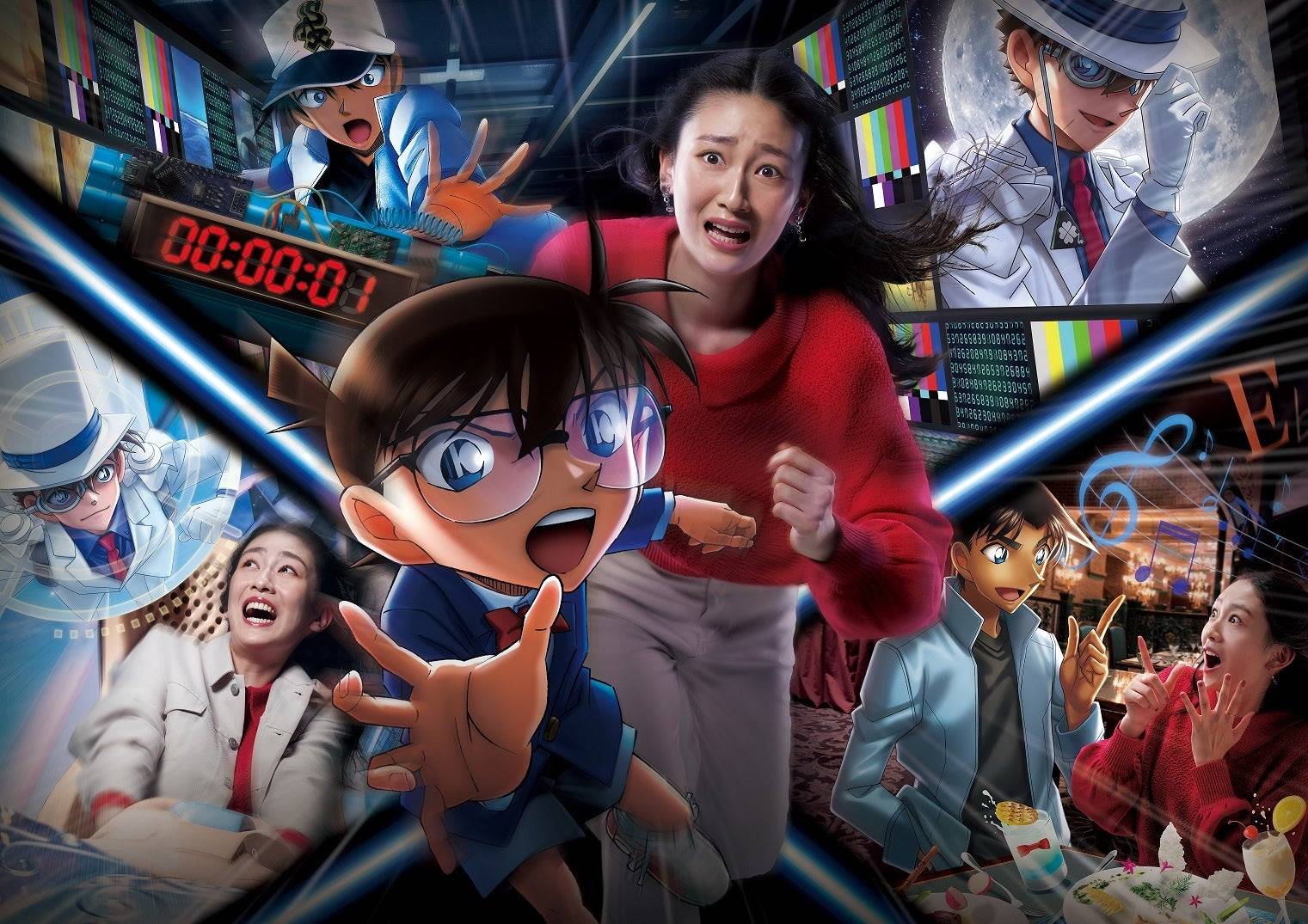 USJ「名探偵コナン・ミステリー・レストラン」で平次たちと謎解き。ヴァイオリンの生演奏も！ - macaroni