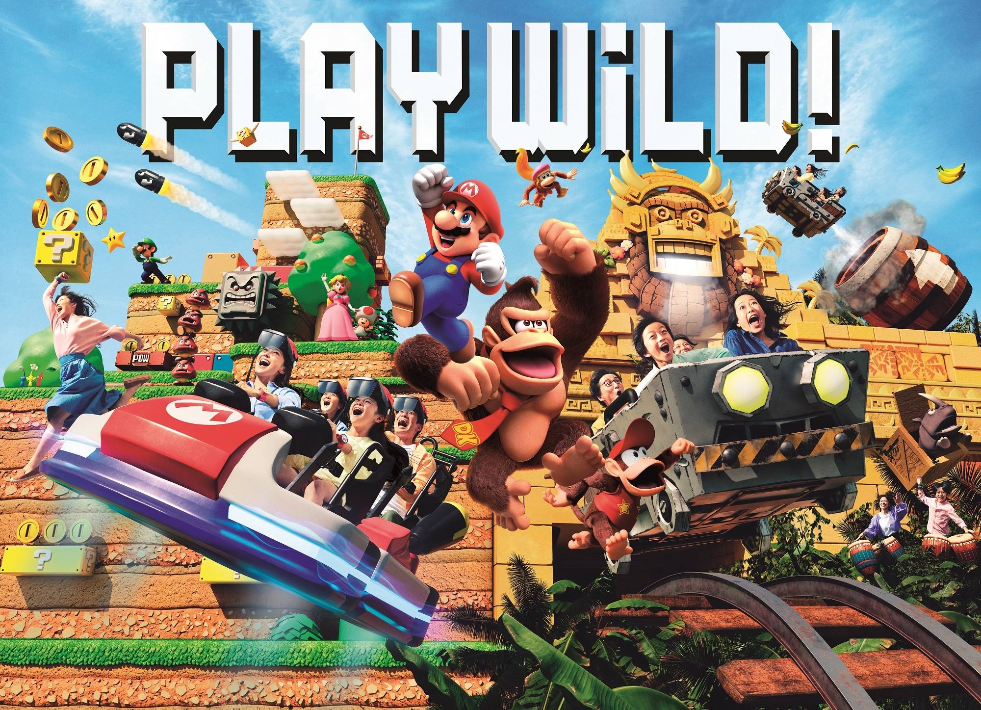 【USJ】ついにオープン！新エリア『ドンキーコング・カントリー』アトラクションやフードなど注目ポイントをレポ - macaroni