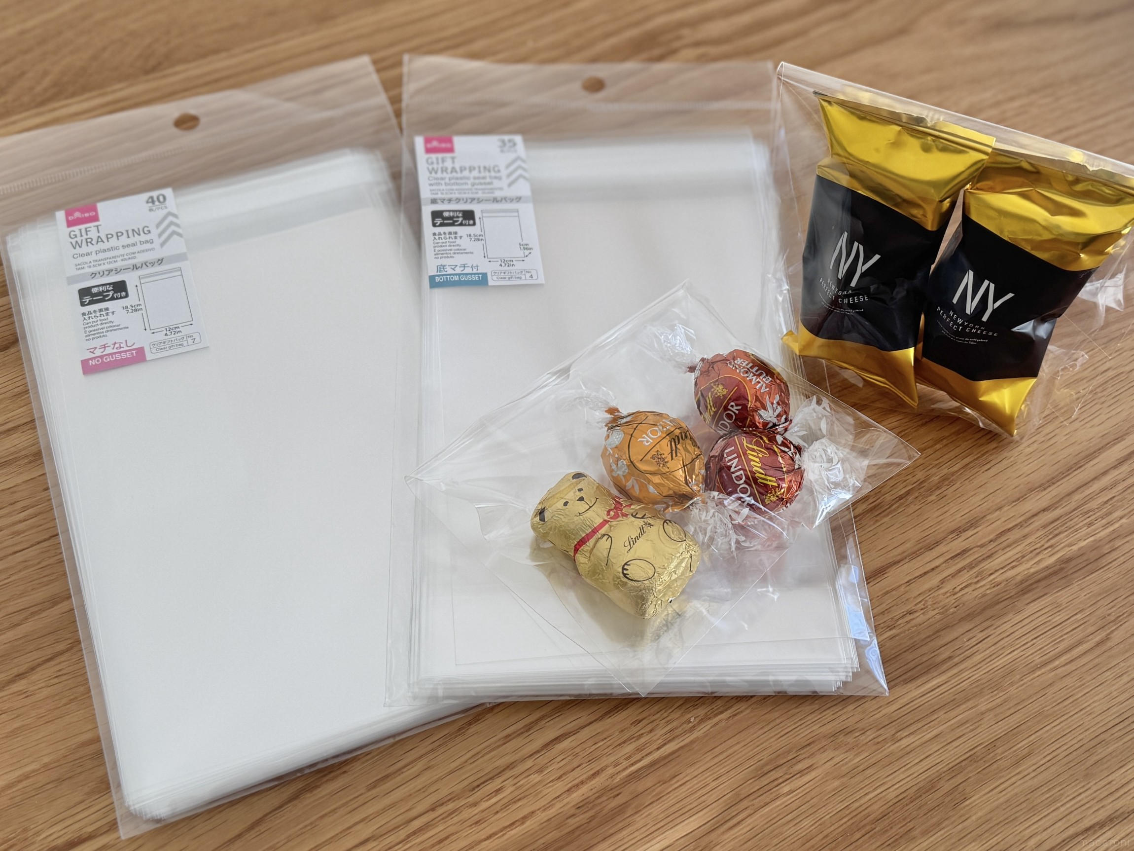 ダイソー「OPP袋」ほぼ全種を解説！1枚あたりのコスパや形状の違いも - macaroni