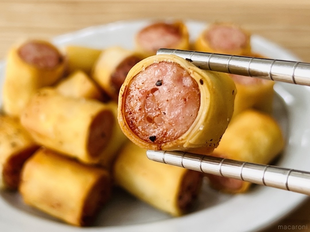 10分で完成！SNSでバズり中の「バリバリソーセージ」に『想像の5倍おいしい』『噛むほどに…』 - macaroni